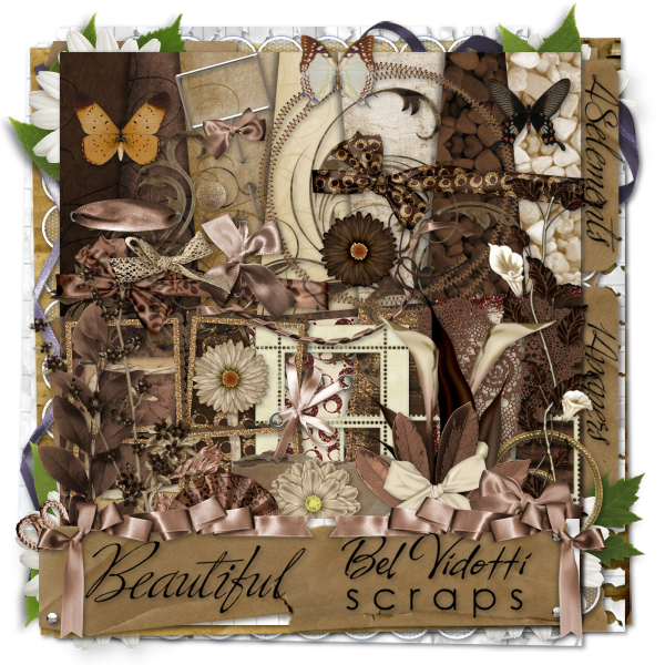 Scrapbooking Brown v3 by rakanksa on DeviantArt