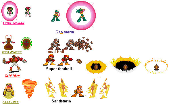 Rock Robot Masters by SonicFull on DeviantArt