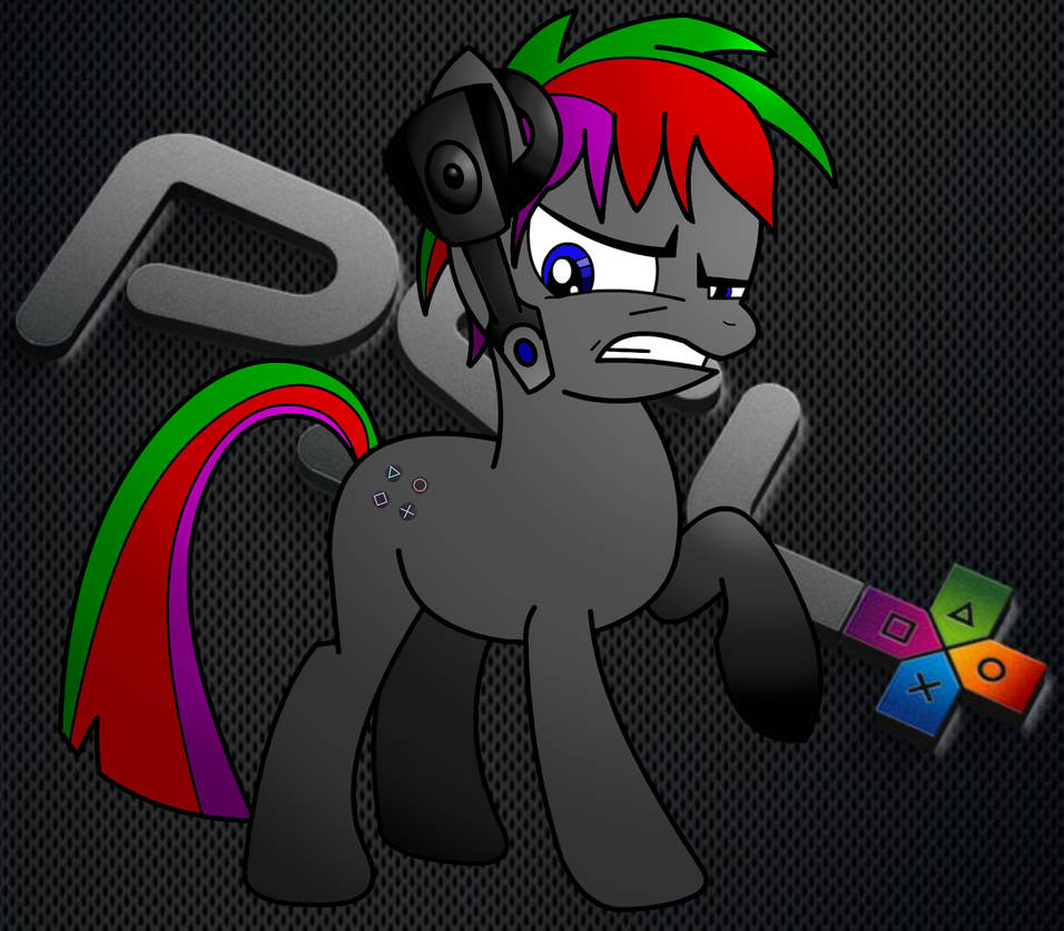 PS4 pony by Chickenpaul on DeviantArt