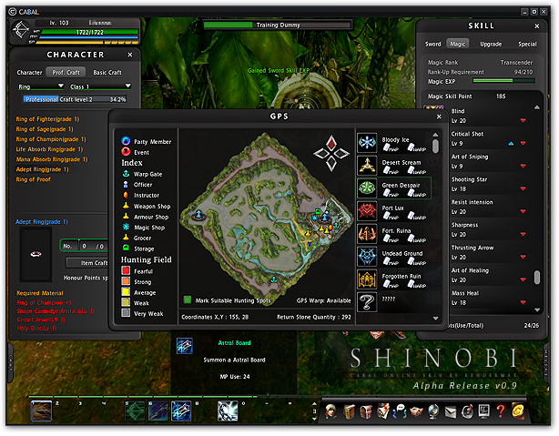 Shinobi Skin for Cabal Online by rendermax on DeviantArt