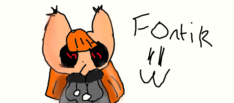 Fontik fanart by saswolfsprinkles on DeviantArt