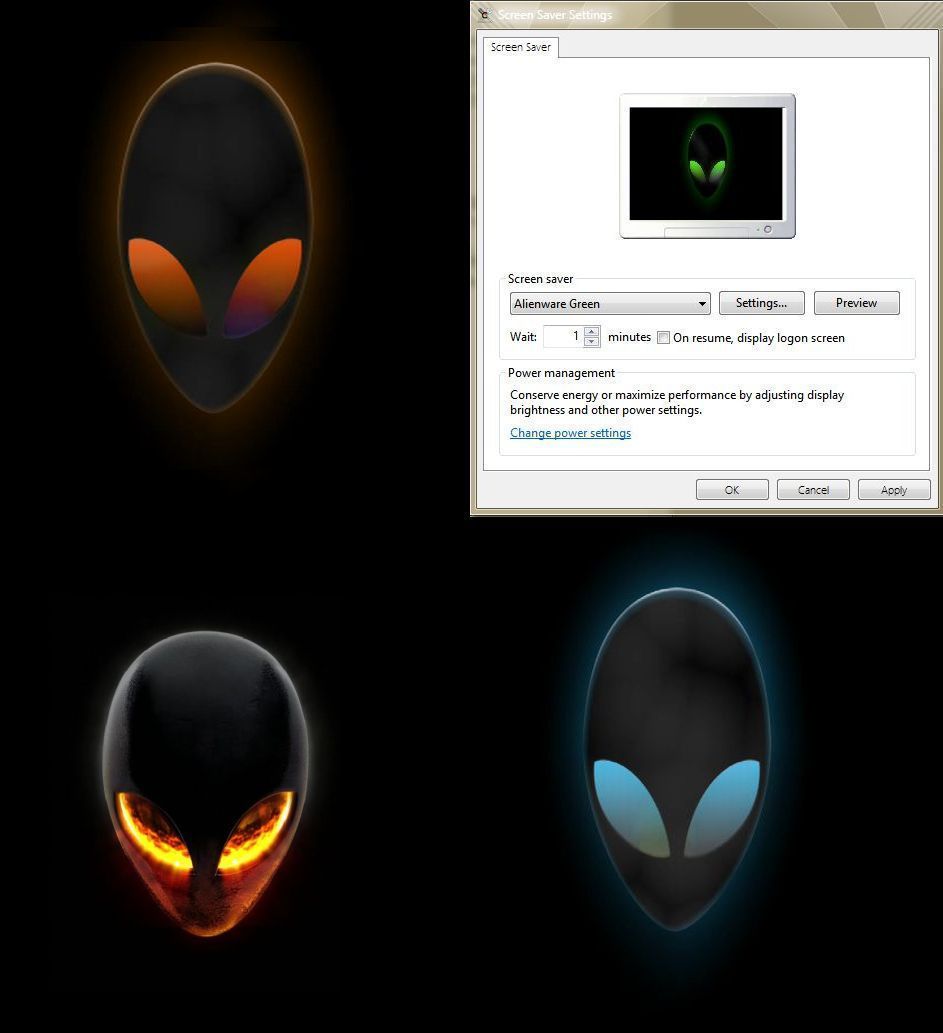 4 Alienware Screen Savers by KeybrdCowboy on DeviantArt