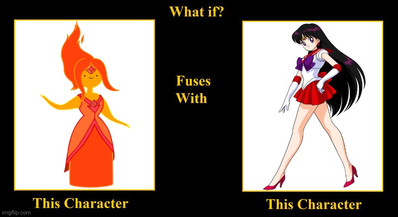 Flame Princess Fuses With Sailor Mars by Littleprincesscutie on DeviantArt