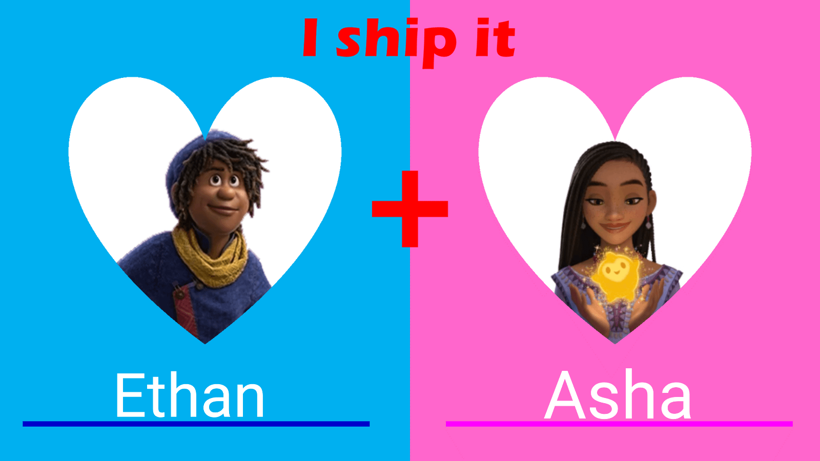 I Ship it Ethan and Asha by Littleprincesscutie on DeviantArt