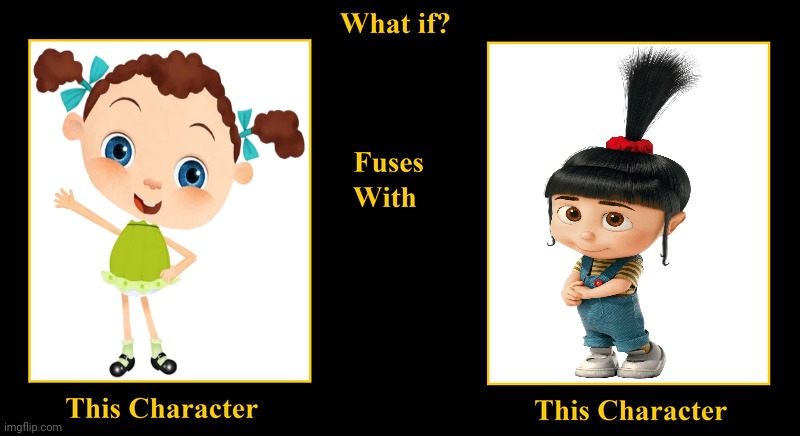 Franny Fantootsie Fuses With Agnes Gru by Littleprincesscutie on DeviantArt