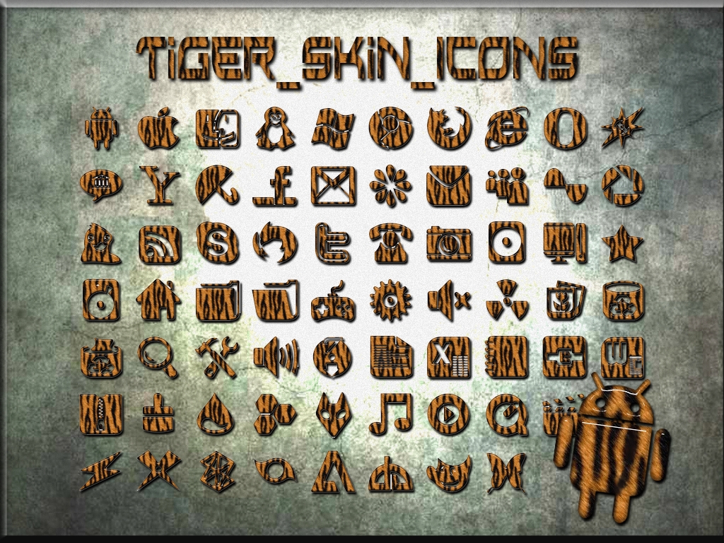 Animal Tiger Icons by Fleescher01 on DeviantArt