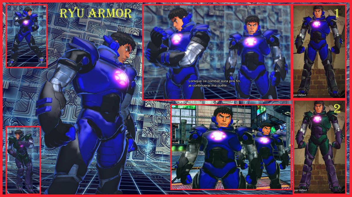 Ryu new armor by salimano3 on DeviantArt