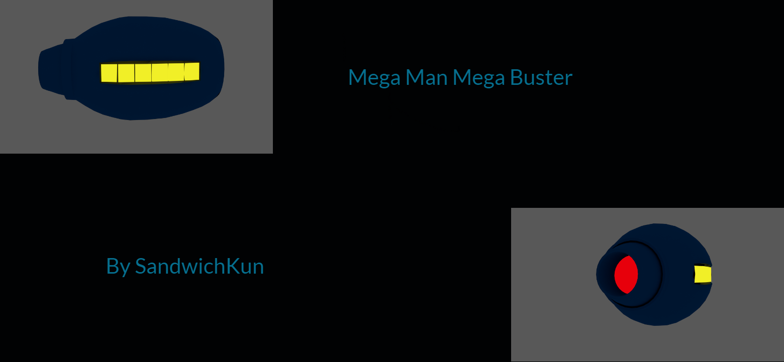 Mega Buster (Mega Man) by SandwichKun on DeviantArt