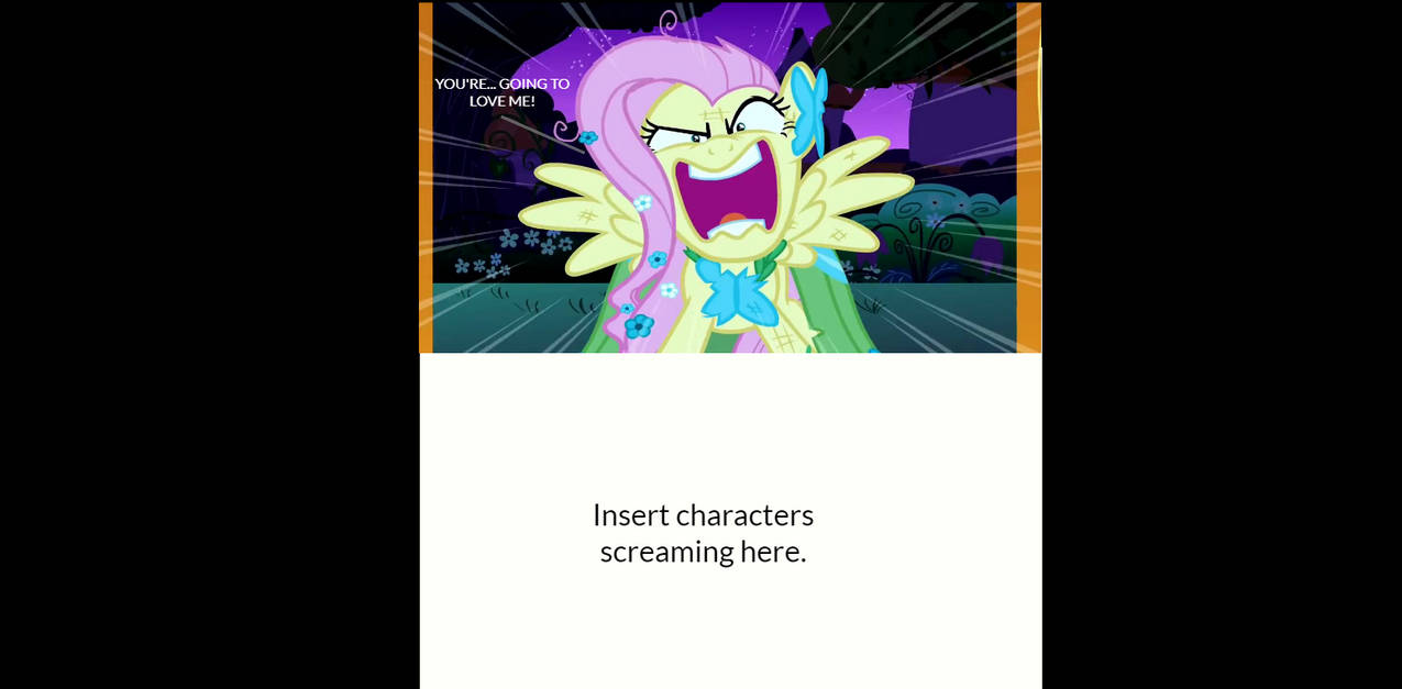 Fluttershy is gonna get who by Spitboy1 on DeviantArt
