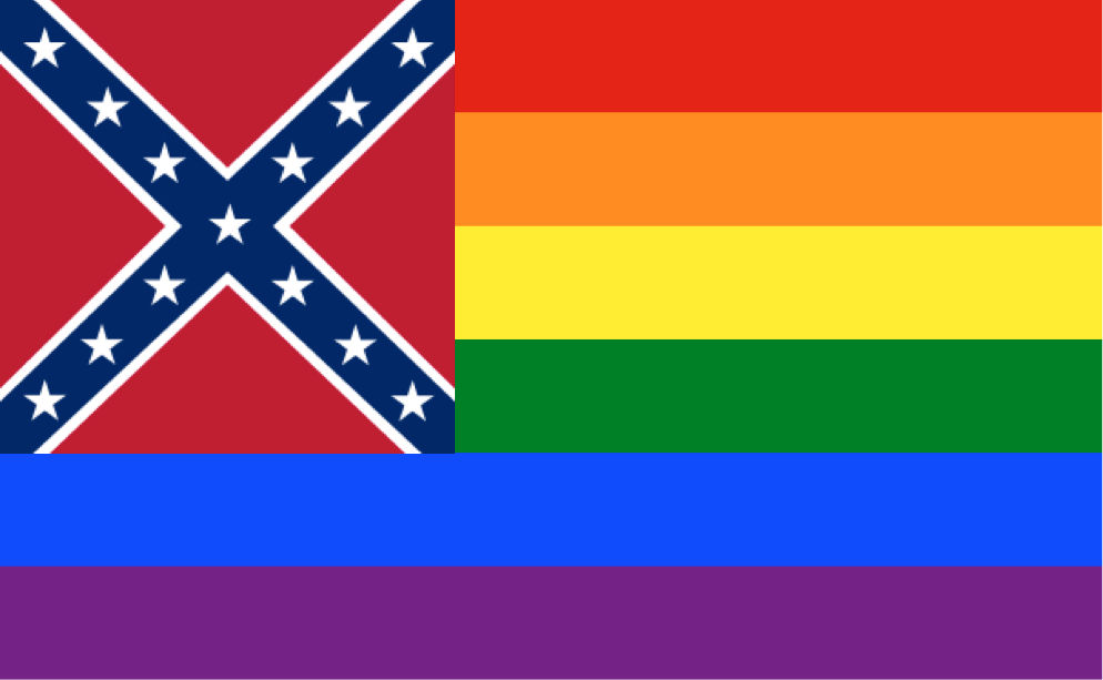 Lgbt Confederate Flag By Velocistar127 On Deviantart