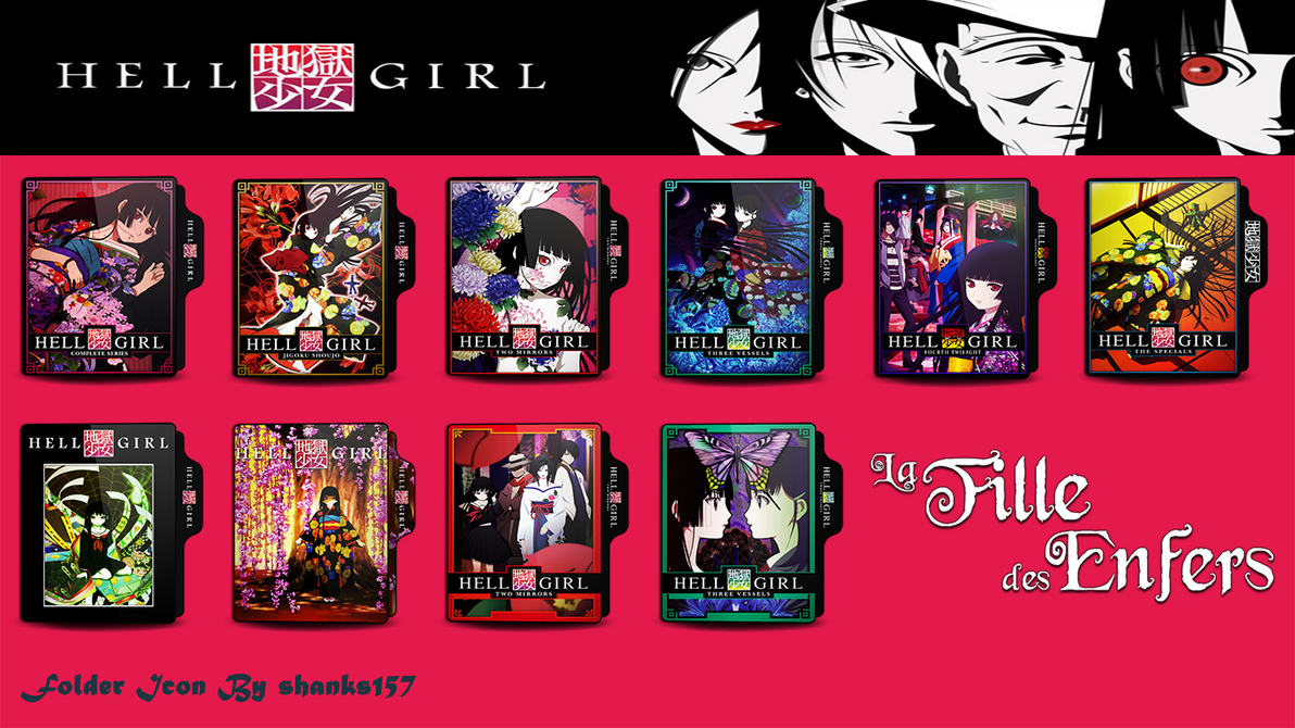 Hell Girl Folder Icons by shanks157 on DeviantArt