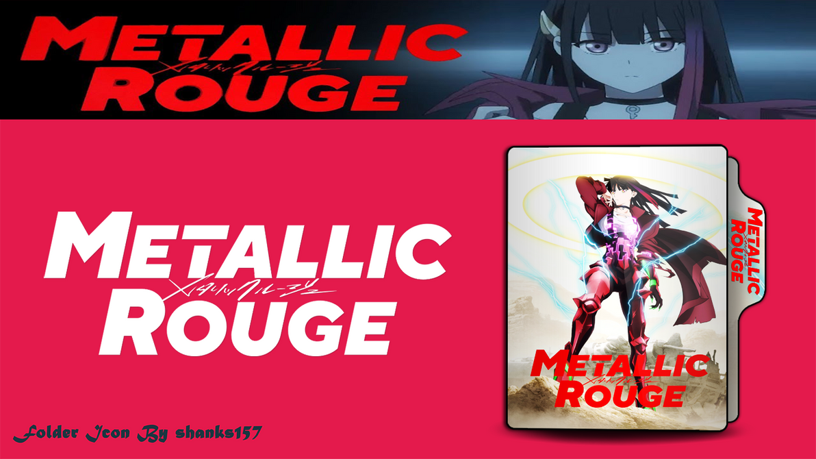 Metallic Rouge Folder Icon by shanks157 on DeviantArt