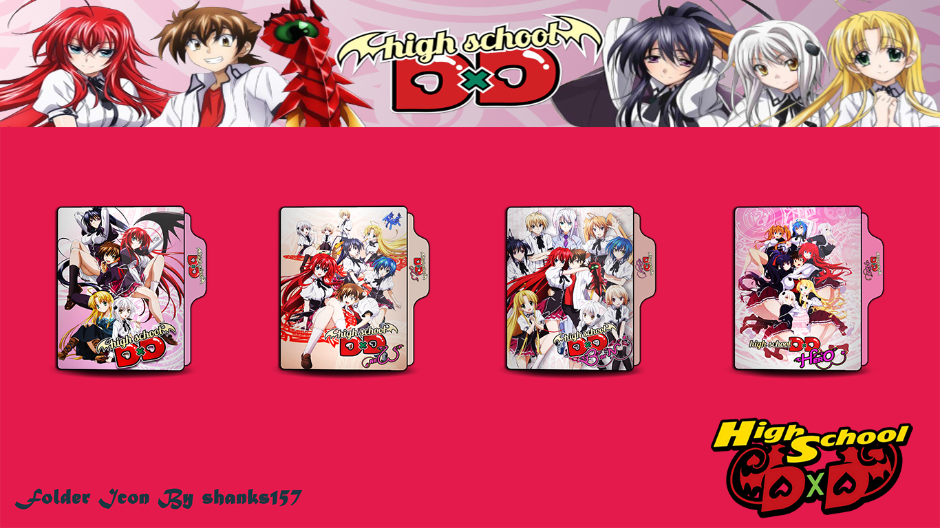 High School DxD Folder Icons by shanks157 on DeviantArt