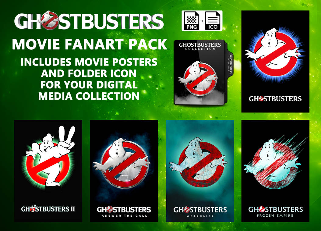 Ghostbusters Movie FanArt Pack by Holly-Konn on DeviantArt