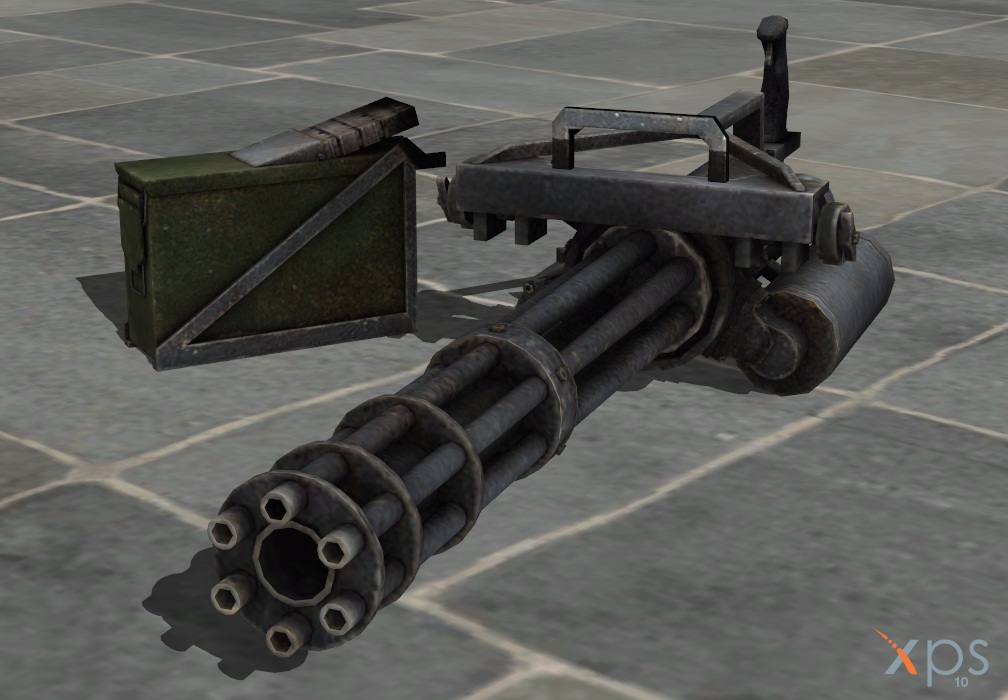 Handheld Minigun For Xnalara by Elly-Klamsky on DeviantArt