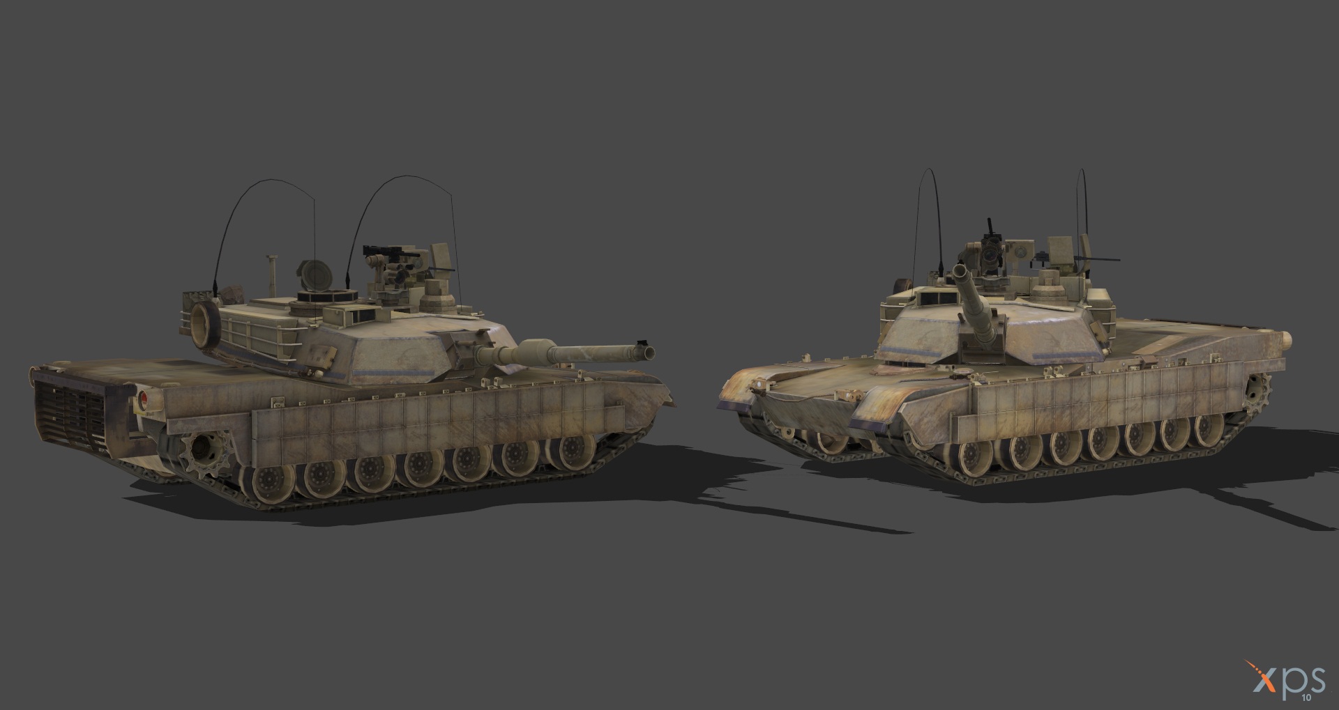 M1A2 Abrams Tank For Xnalara (fixed) by Elly-Klamsky on DeviantArt