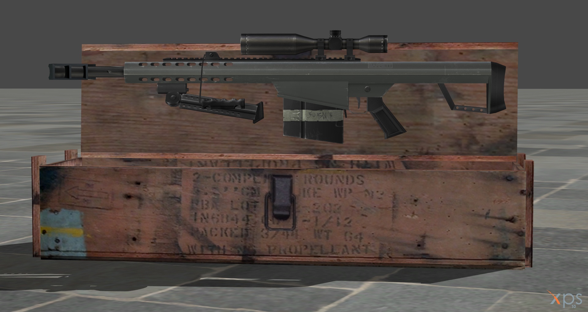 Heavy Rifle For Xnalara by Elly-Klamsky on DeviantArt