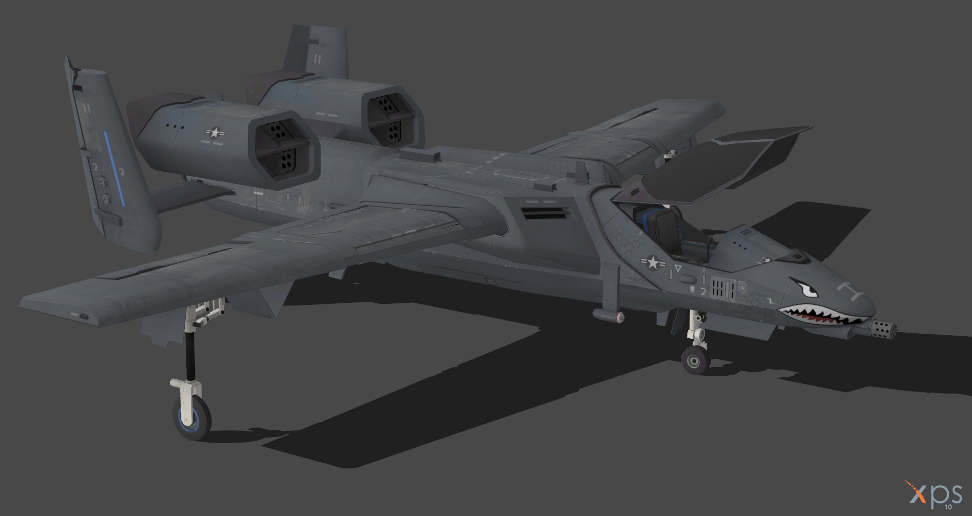 A-10 Reupload For Xnalara by Elly-Klamsky on DeviantArt
