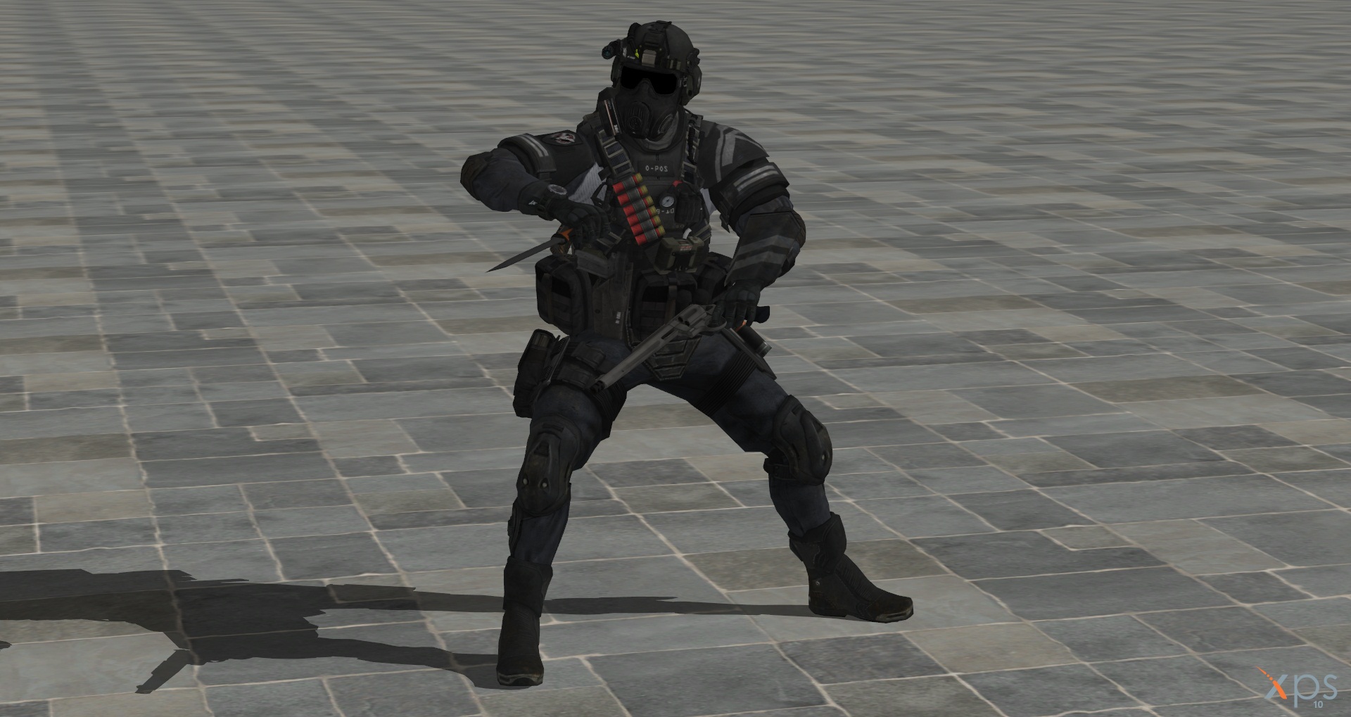 Cod Ghost - Maniac Juggernaut For Xnalara by Elly-Klamsky on DeviantArt