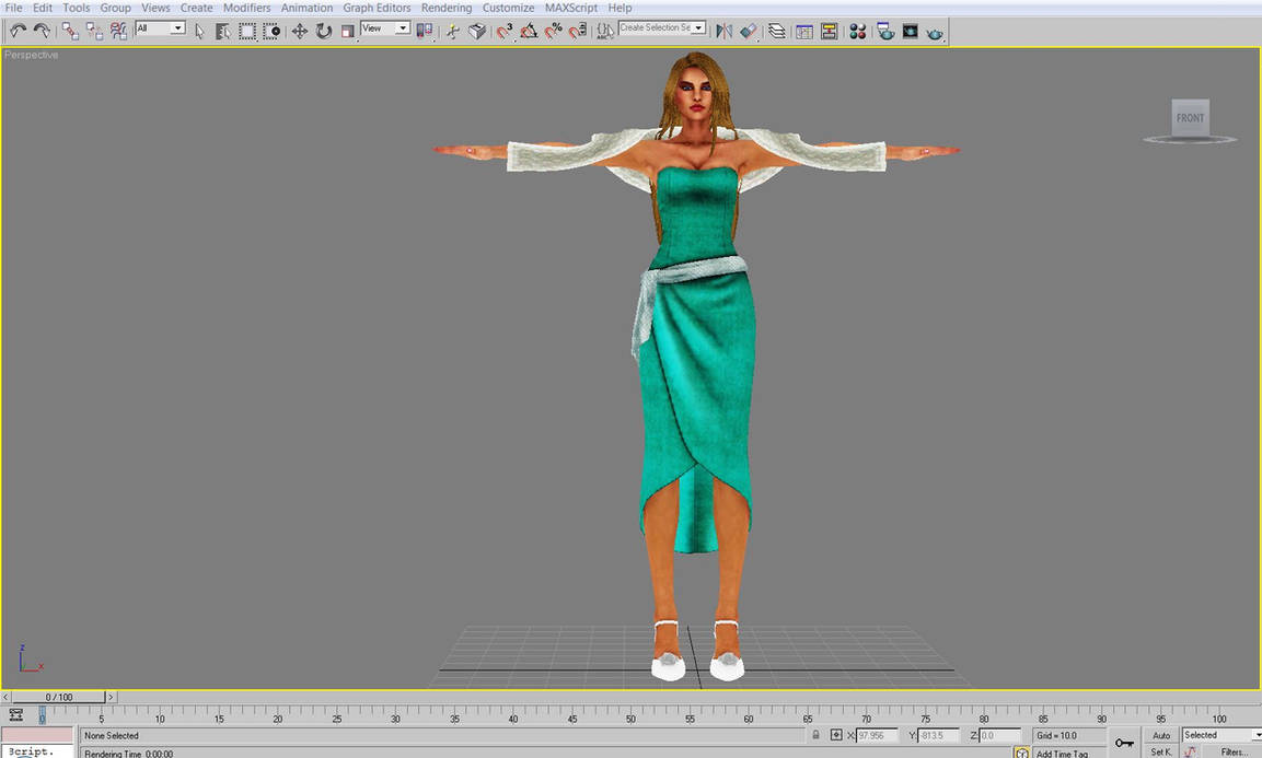 Monica 3D model DL (static) by Elly-Klamsky on DeviantArt