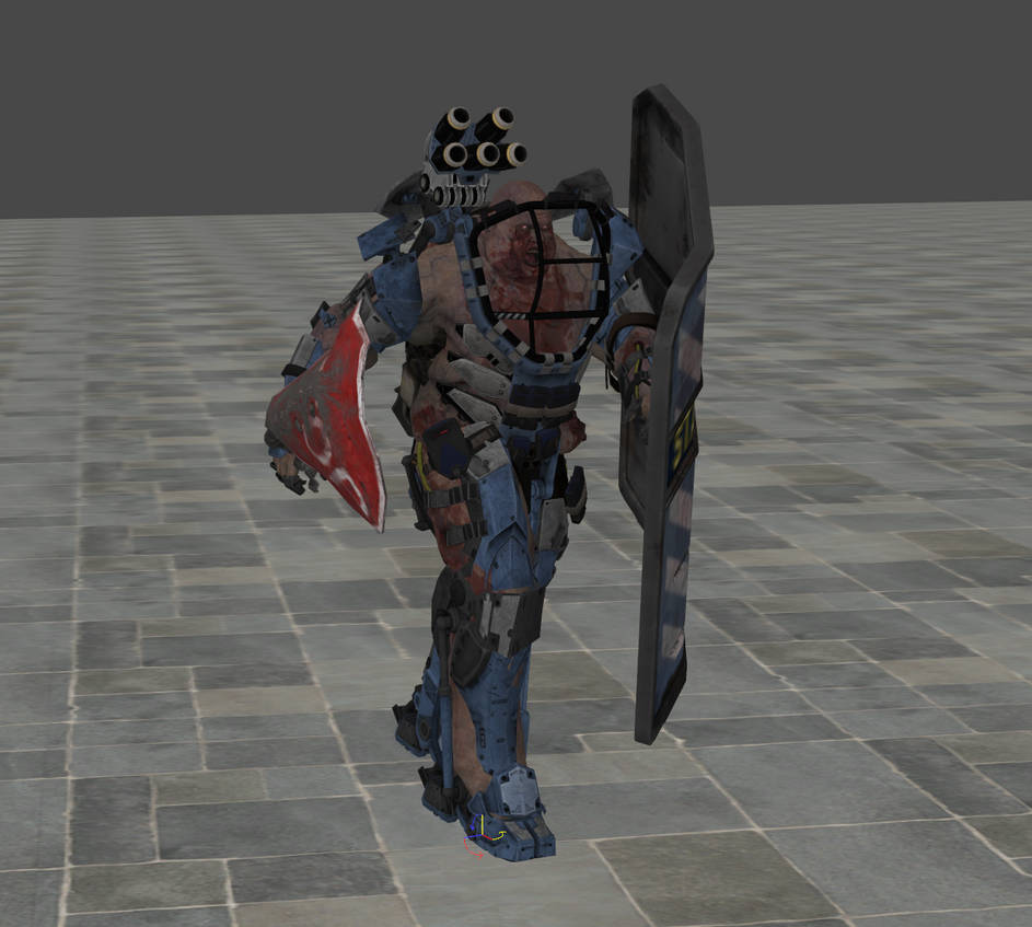 Advanced Warfare - Goliath Zombie Xnalara OBJ by Elly-Klamsky on DeviantArt