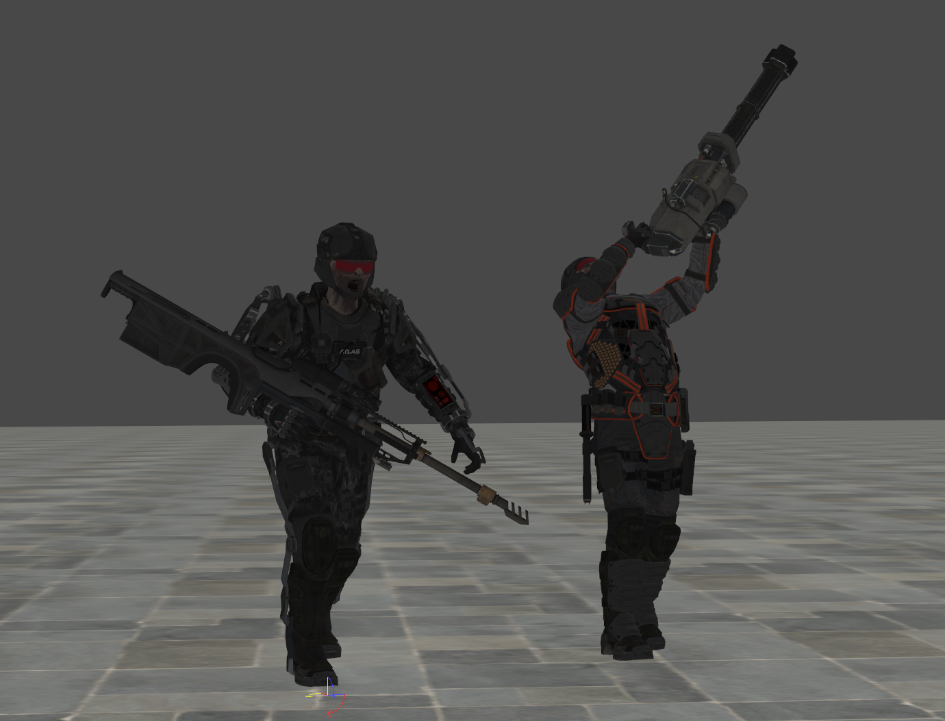 COD AW - Atlas Zombified for Xps by Elly-Klamsky on DeviantArt