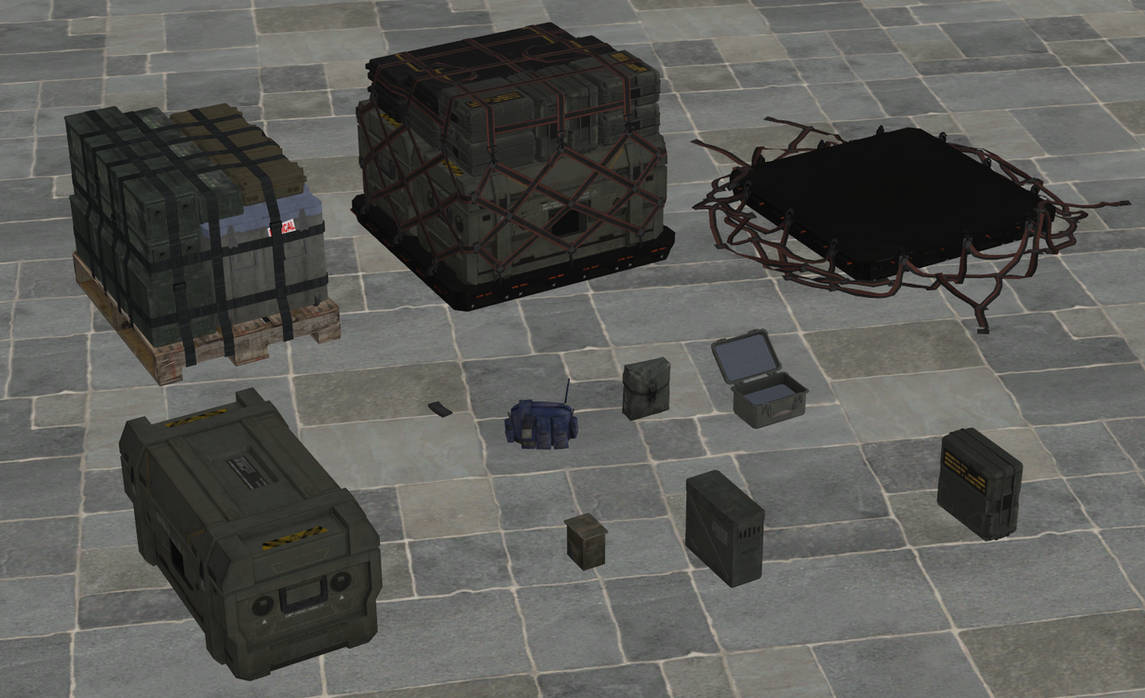 Advanced Warfare - Ammunition Crates Xps SMD by Elly-Klamsky on DeviantArt