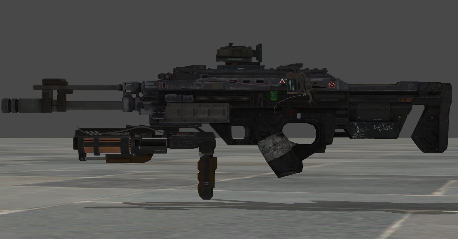Advanced Warfare - Bal27 Custom XNA SMD by Elly-Klamsky on DeviantArt