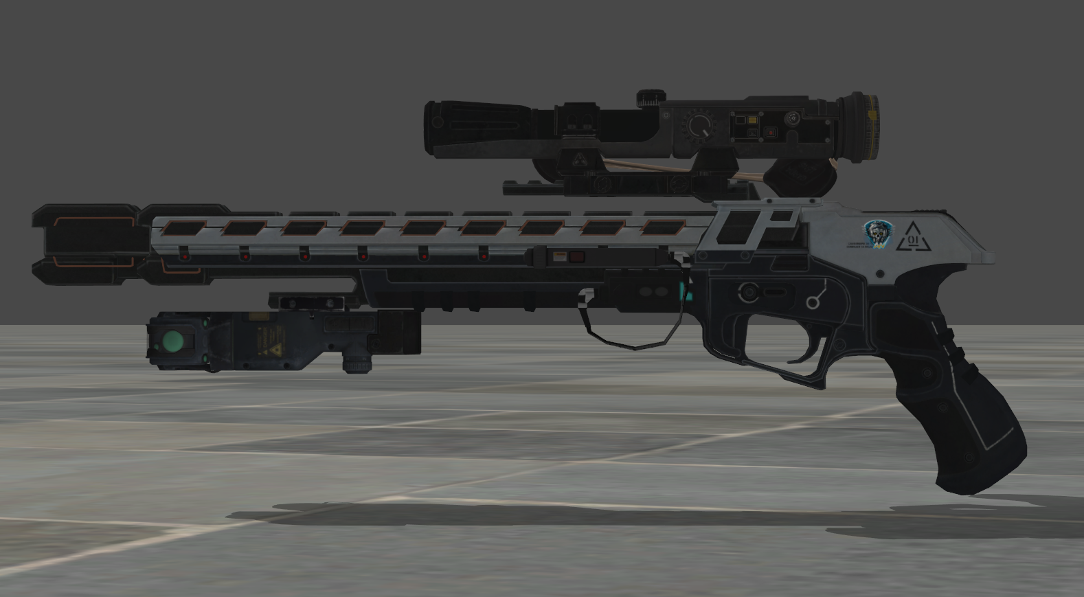 Advanced Warfare - RW1 Magnum XNA OBJ by Elly-Klamsky on DeviantArt