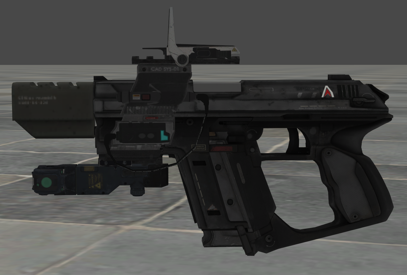 Advanced Warfare -Atlas 45 Upgrade XNA SMD by Elly-Klamsky on DeviantArt