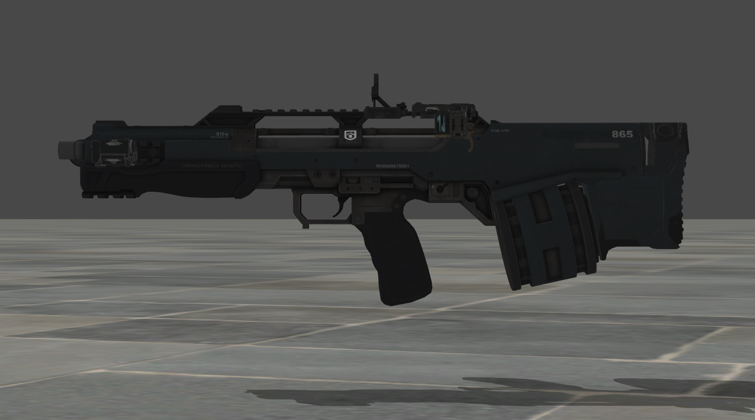 Advanced Warfare - S-12 Upgrade Xnalara SMD by Elly-Klamsky on DeviantArt