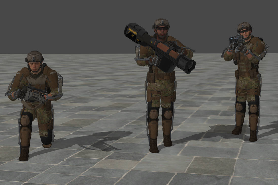 Advanced Warfare - Sentinel Soldier Xnalara SMD by Elly-Klamsky on ...