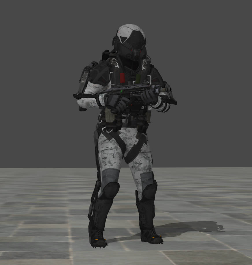 AW - Sentinel Female Snow For Xnalara by Elly-Klamsky on DeviantArt