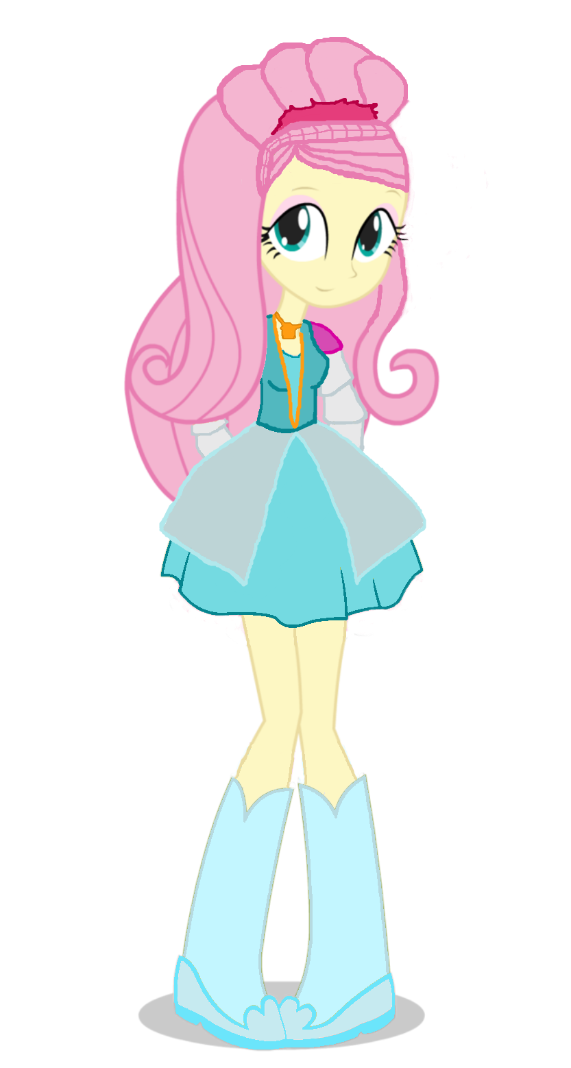 Fluttershy (EG) as Ashlynn Ella by ThunderFists1988 on DeviantArt