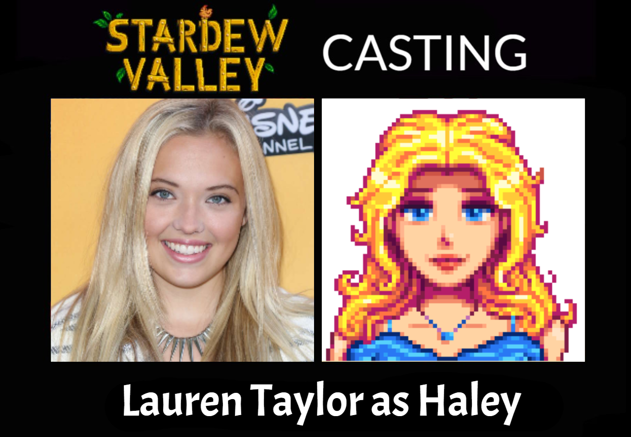 Lauren Taylor as Haley - SDV Fancasting by ThunderFists1988 on DeviantArt