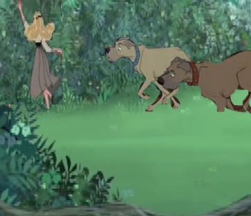 Tiger and Talbot + Aurora: A Joyful Chase by DogPoundMan on DeviantArt