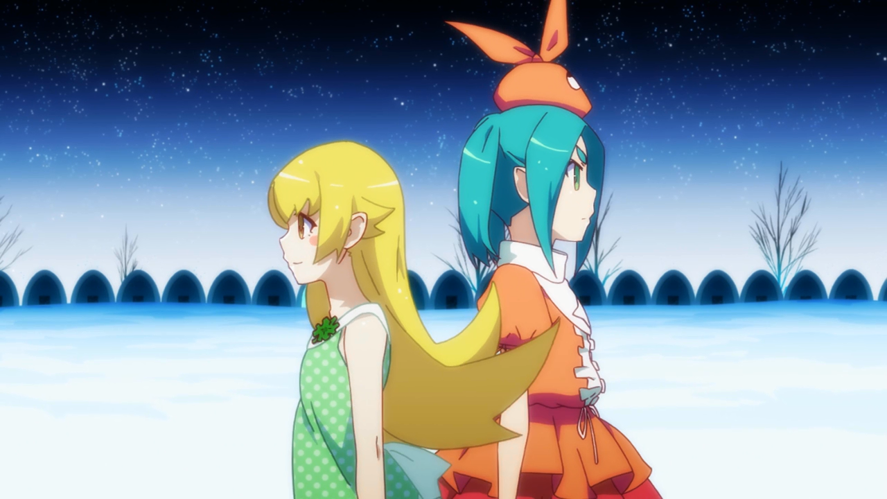 Bakemonogatari fight scene Koyomi vs. Kanbaru (48 by HoodlumWO on ...