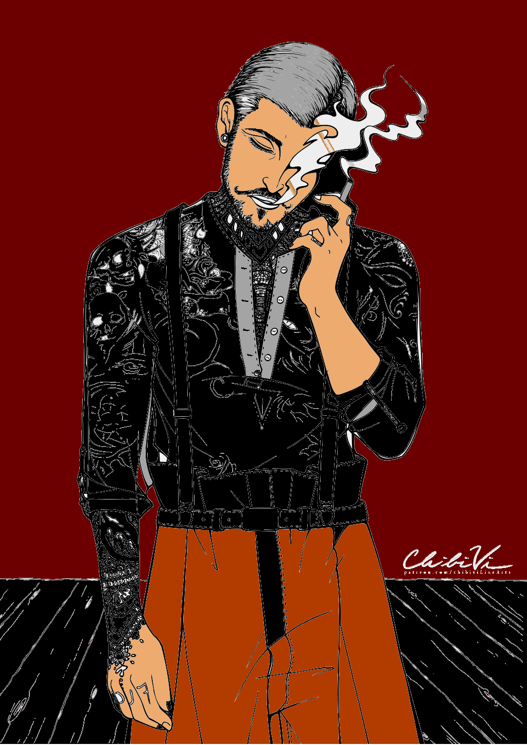 smoker by rocheleheart10 on DeviantArt