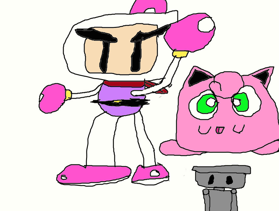 Bomberman, Jigglypuff, And Chibi Robo by Breadwinners179 on DeviantArt