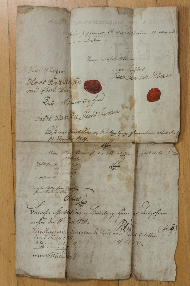 Vintage land deed page 2 by Regicollis on DeviantArt