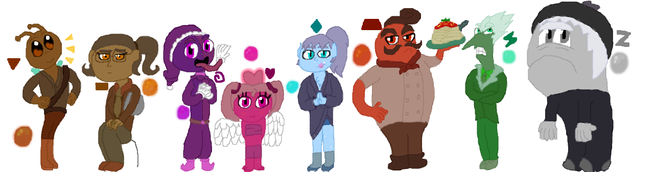 The Deep Brain Emotions (Inside Out OCs) by Seadragirl12 on DeviantArt