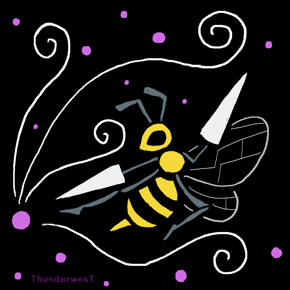 Daily paint No. 15 (Beedrill) by Thunderwest on DeviantArt