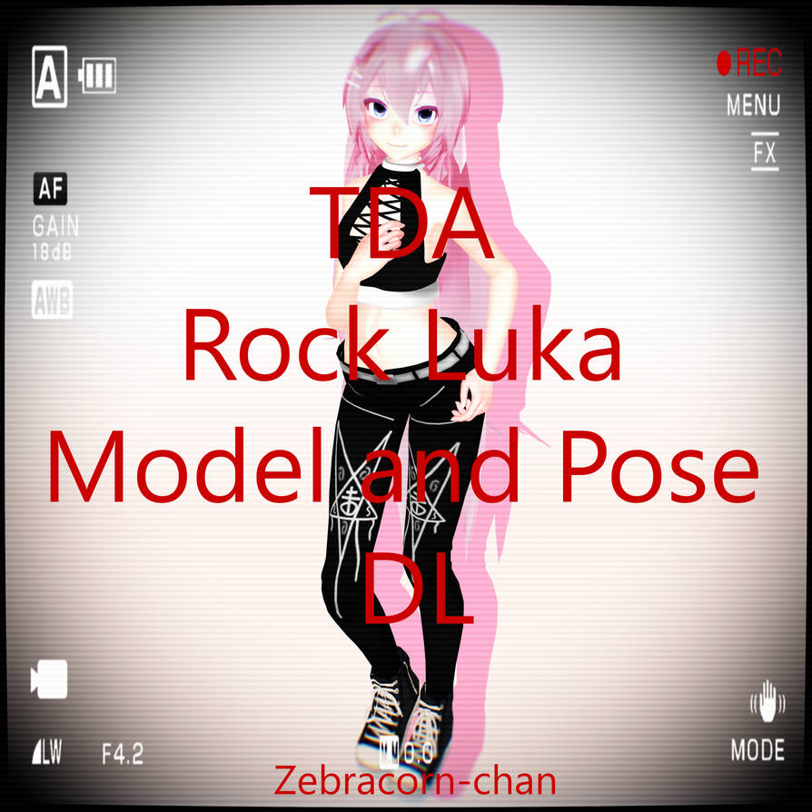 TDA Rock Luka Model and Pose DL by Zebracorn-chan on DeviantArt