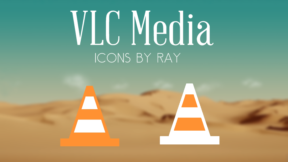 VLC Media Flat Style Icons by Ray by Raiiy on DeviantArt