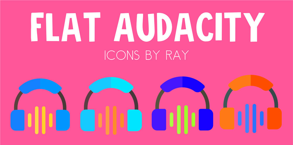 Flat Audacity Icons by Ray by Raiiy on DeviantArt