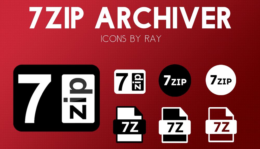 7Zip Archiver Icons by Ray by Raiiy on DeviantArt