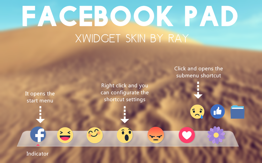 Facebook Pad XWidget Skin by Ray by Raiiy on DeviantArt
