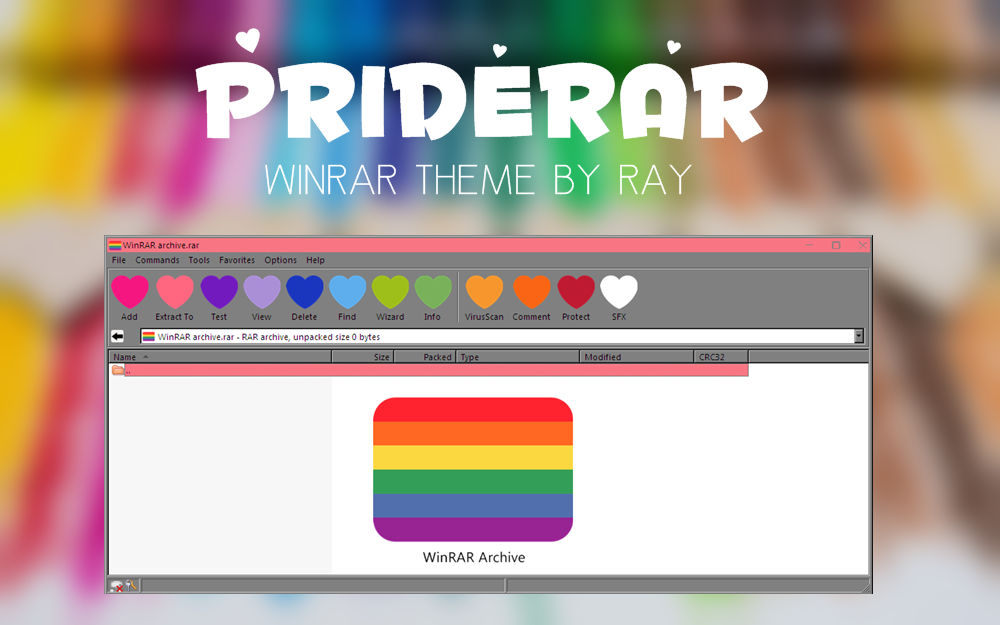 PrideRAR theme WinRAR Theme by Ray by Raiiy on DeviantArt