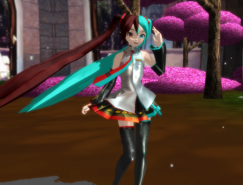 MMD DT Miku blue red DL by MANAKH on DeviantArt