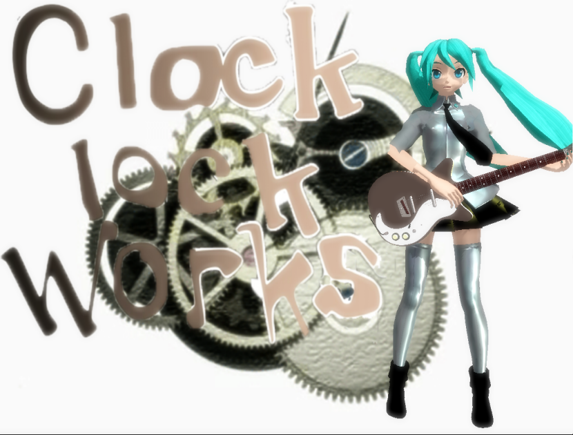 MMD miku Clock lock works DL by MANAKH on DeviantArt